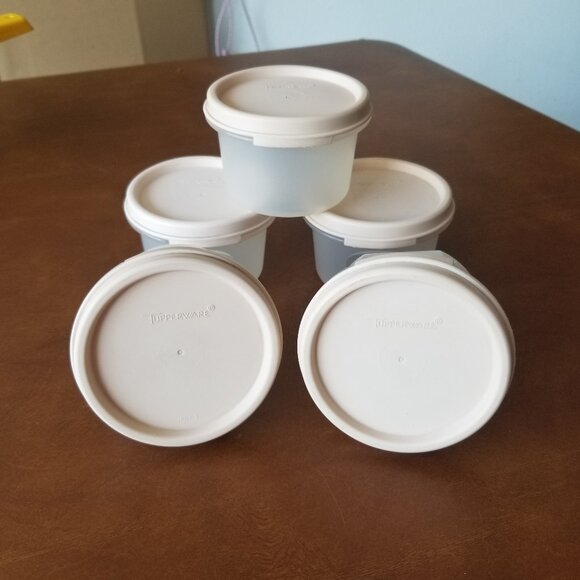 Tupperware | Kitchen | Tupperware Round Modular Mates 165 Set Of 5 ...